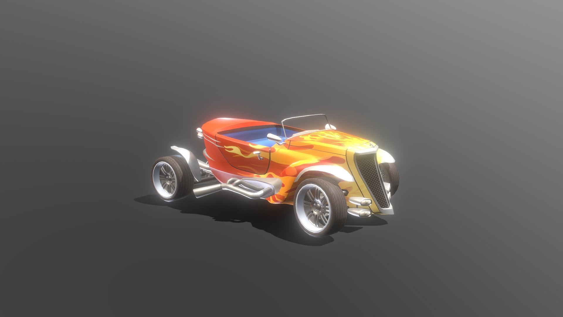 Classic Race Car - Download Free 3D model by Unknownplatformer [62e0c63 ...