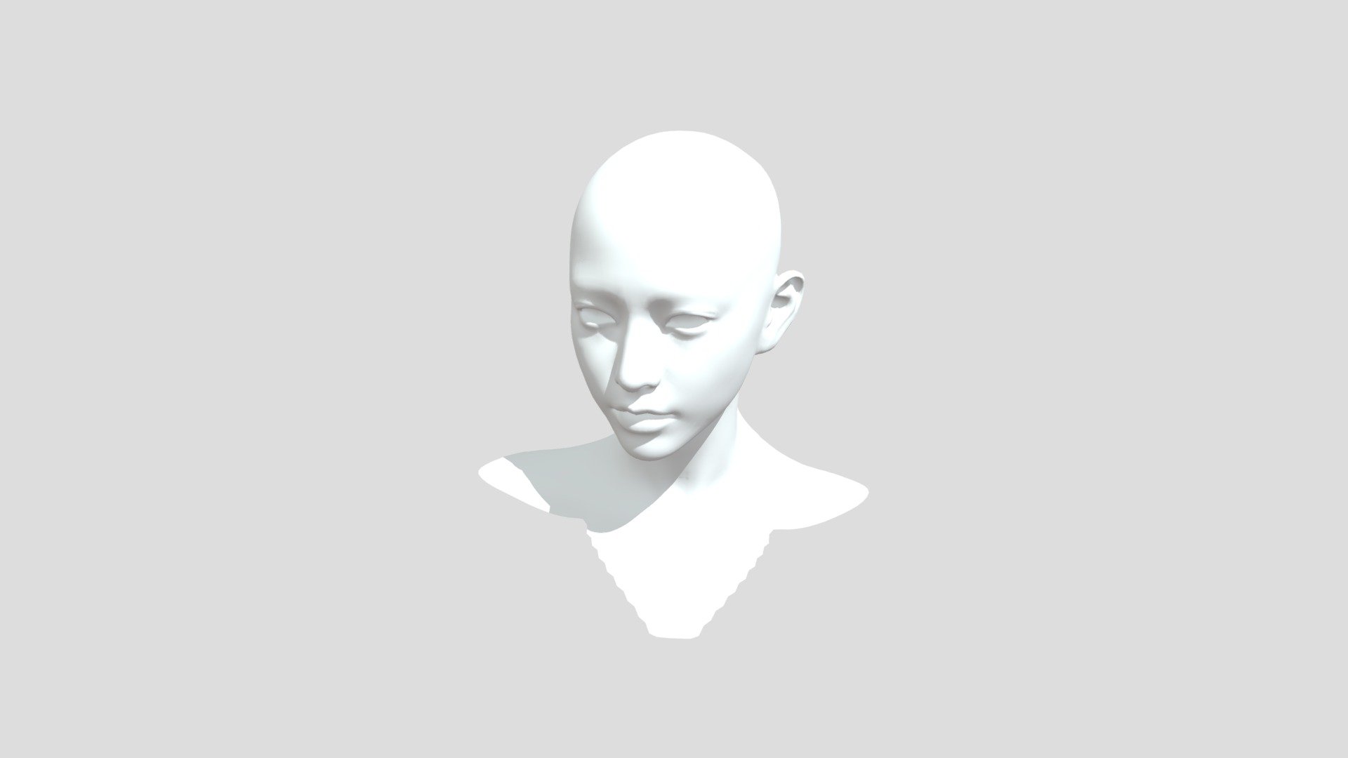 Head - 3D model by zhangningbo [62e1164] - Sketchfab