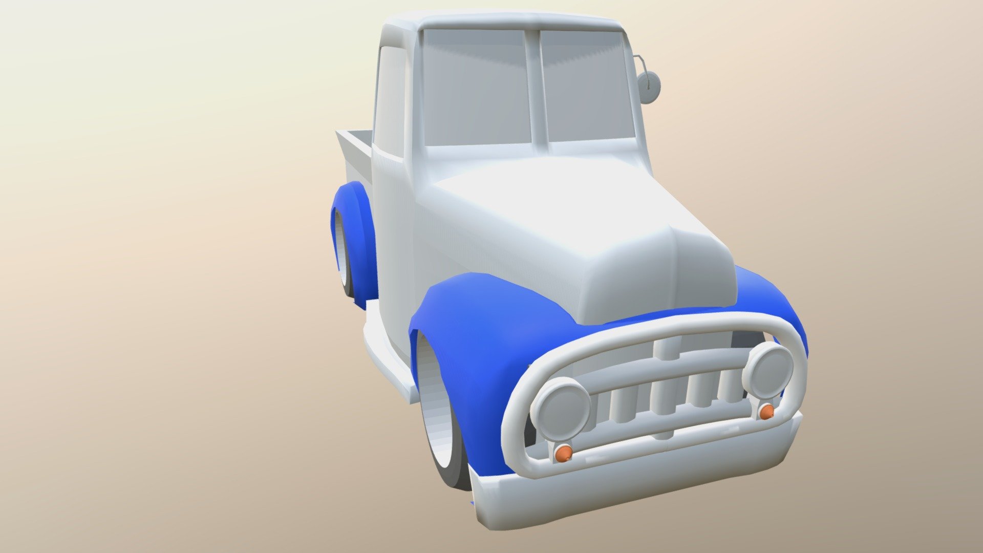 Pick Up Cartoon - 3D model by Havardan [62e1477] - Sketchfab