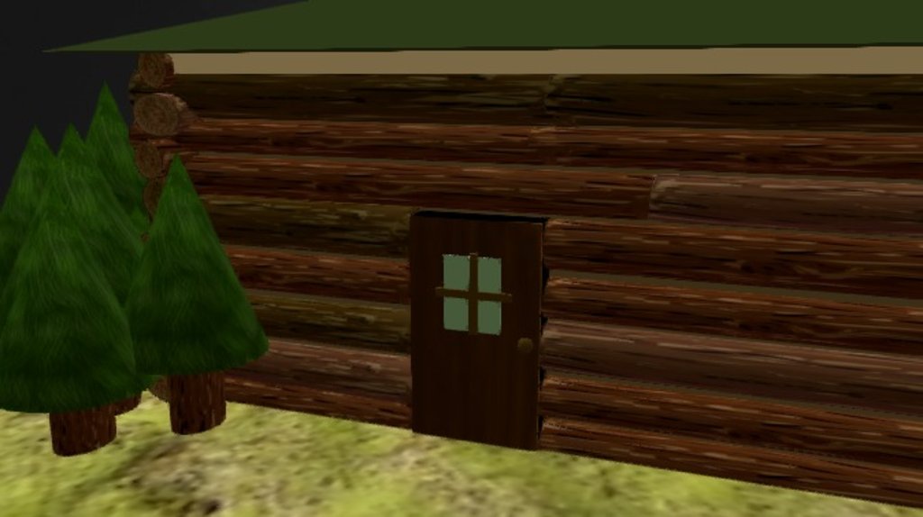 Log Cabin 3d Model By Brooke Brookemitchell [62e218f] Sketchfab