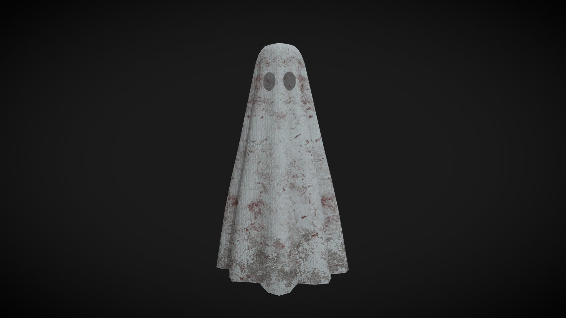 Low Poly Ghost - Download Free 3D model by Jenna Ward (@Jenna-W ...