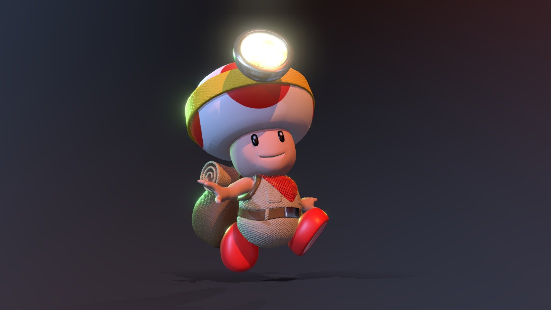 Captain Toad - Animated - Buy Royalty Free 3D model by Jan (@jan_neves ...