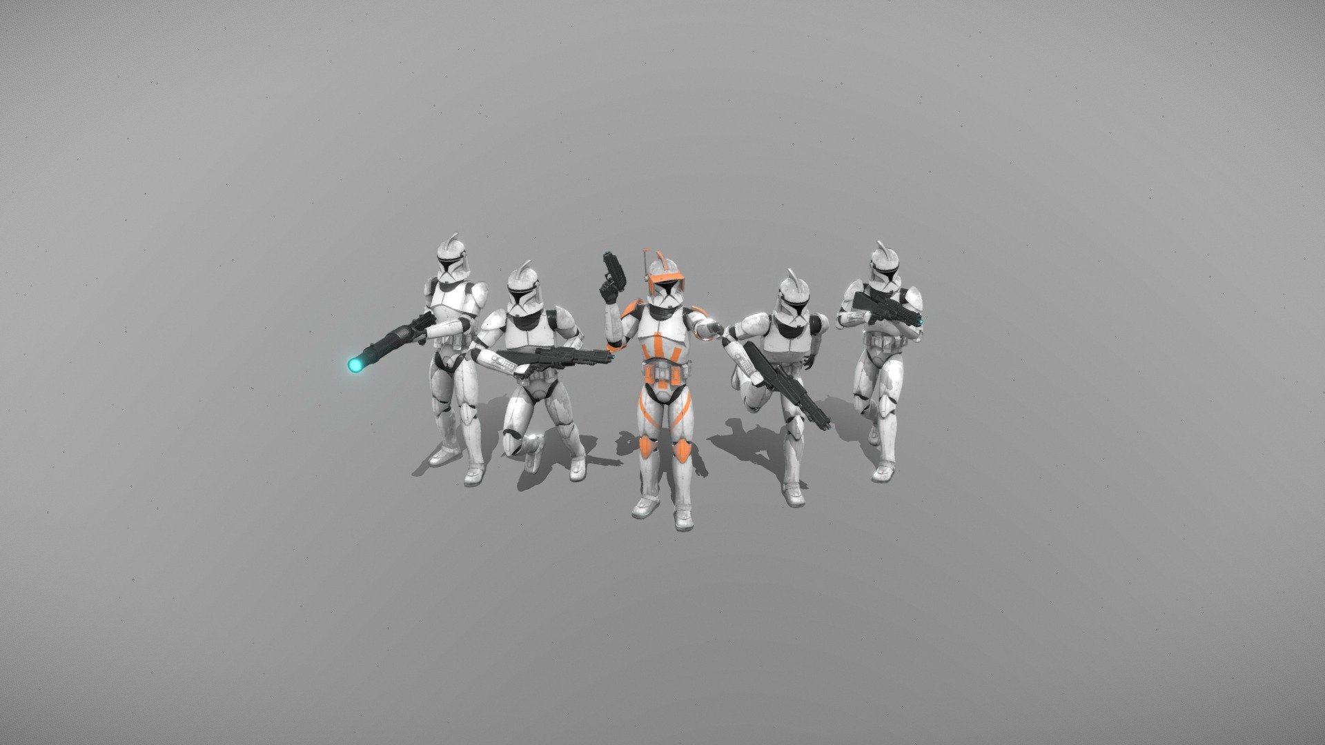 Phase 1 clones - 3D model by MatthewSkincat [62e465c] - Sketchfab