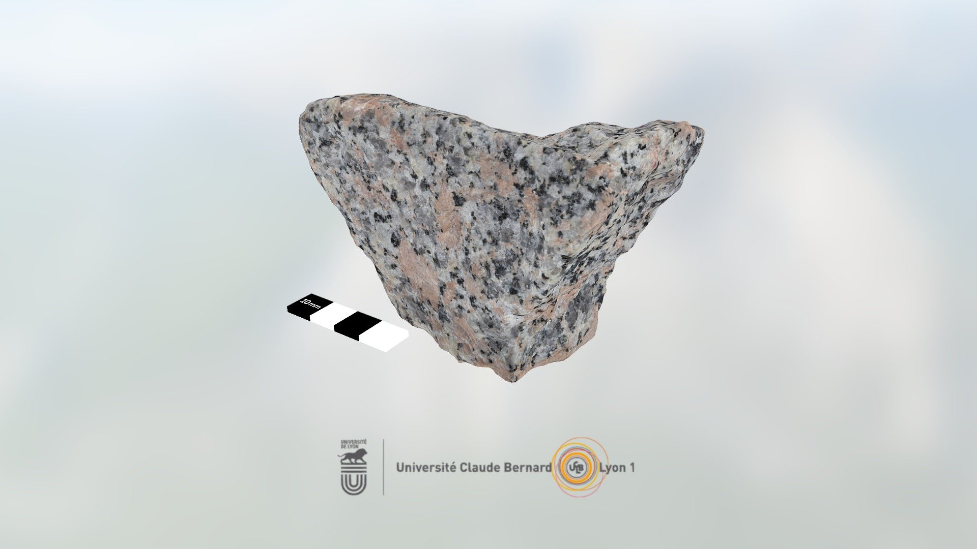 Coarse grained alkaline granite - 3D model by OSU_Lyon1 [62e4b8c ...
