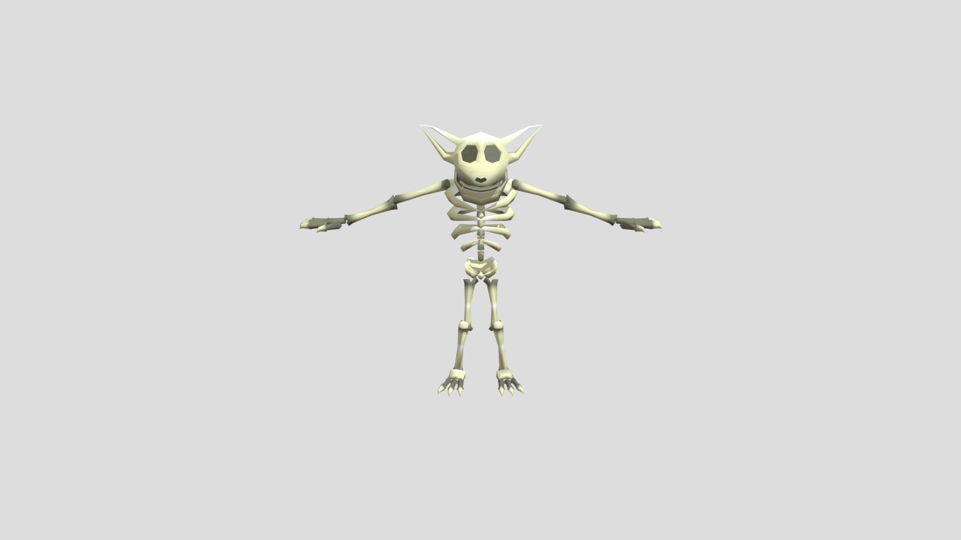 cttr_skel - 3D model by sigmario [62e5384] - Sketchfab