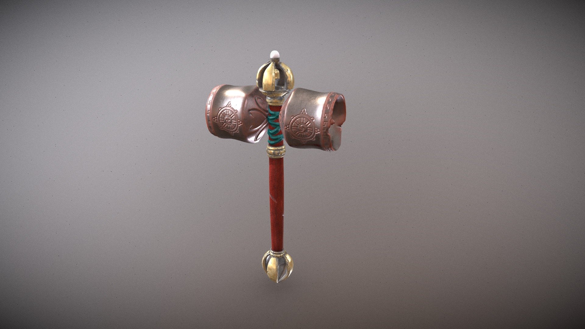 Hammer Of Equanmity - 3D model by Jacob Robinson (@JacobRobinson ...