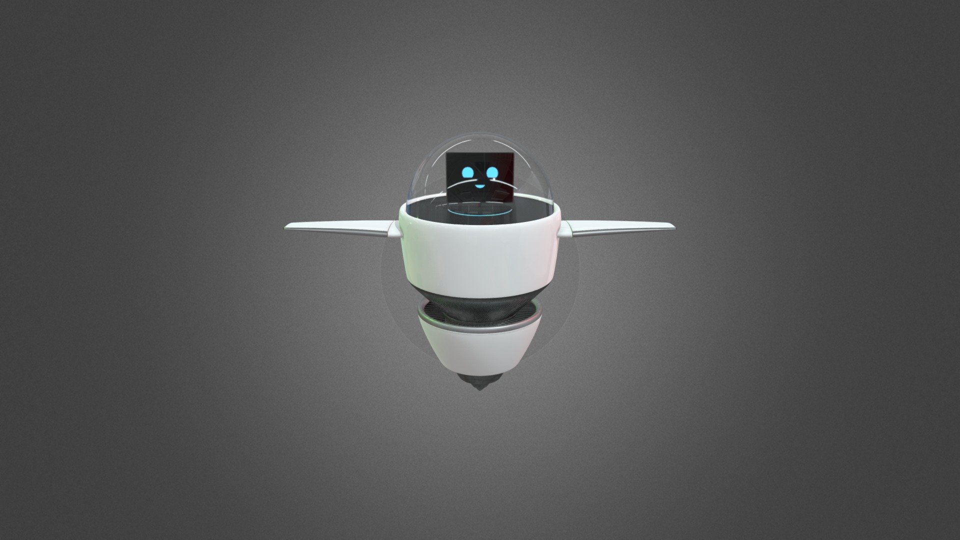 Hovering Robot - 3D model by pascal_ba [62e802d] - Sketchfab