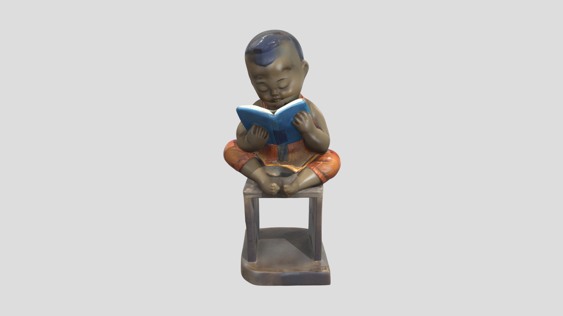 Reading Sculpture - Download Free 3D model by h.p.cawthorne [62e8505] - Sketchfab