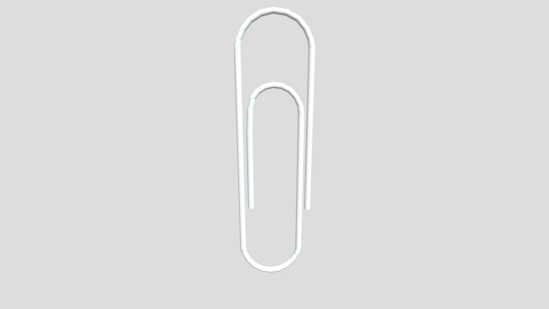 Paperclip from Poly by Google - Download Free 3D model by IronEqual ...