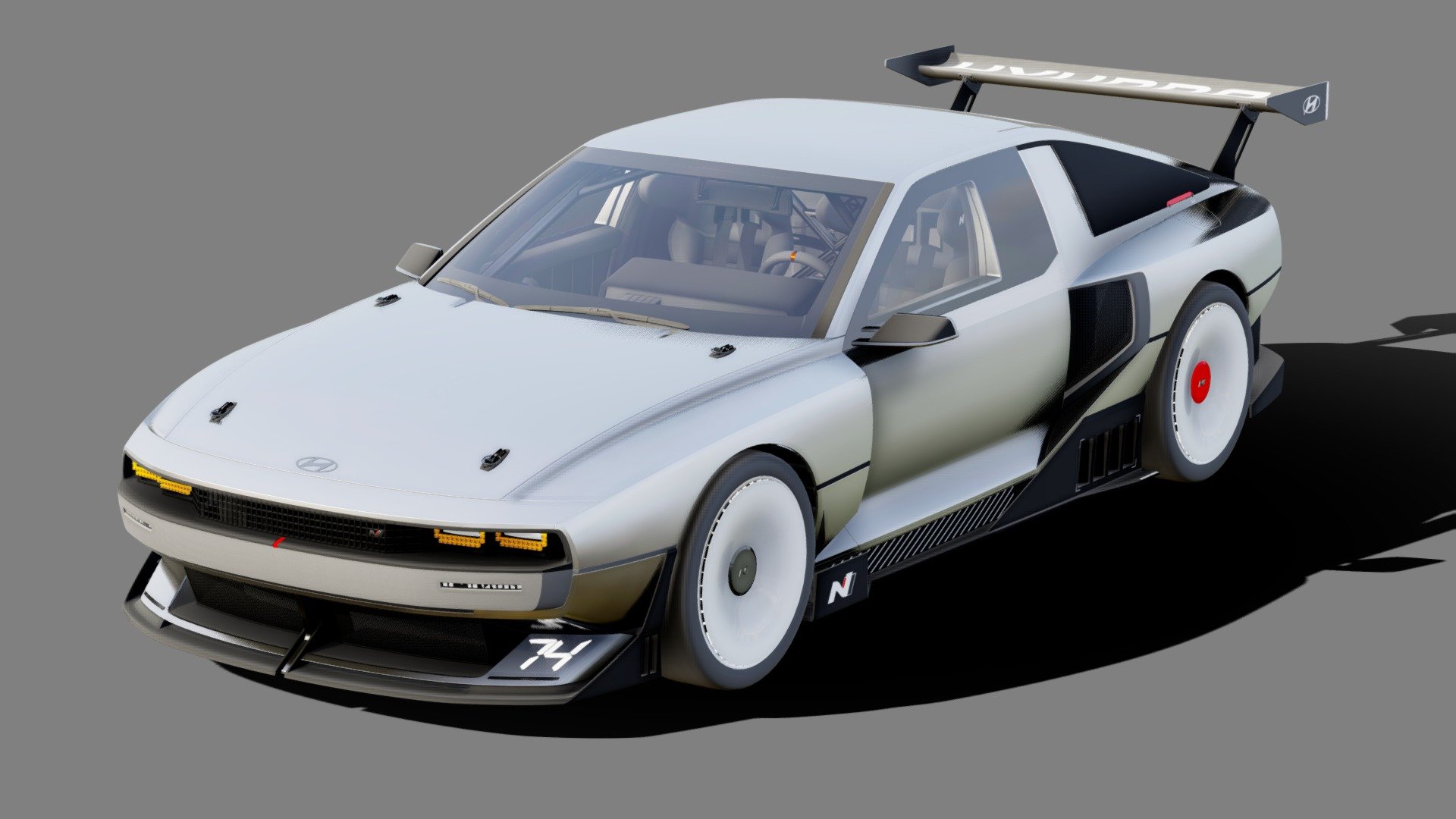 2022 | Hyundai N Vision 74 | THX 1.9K - 3D model by kevin (ケビン ...