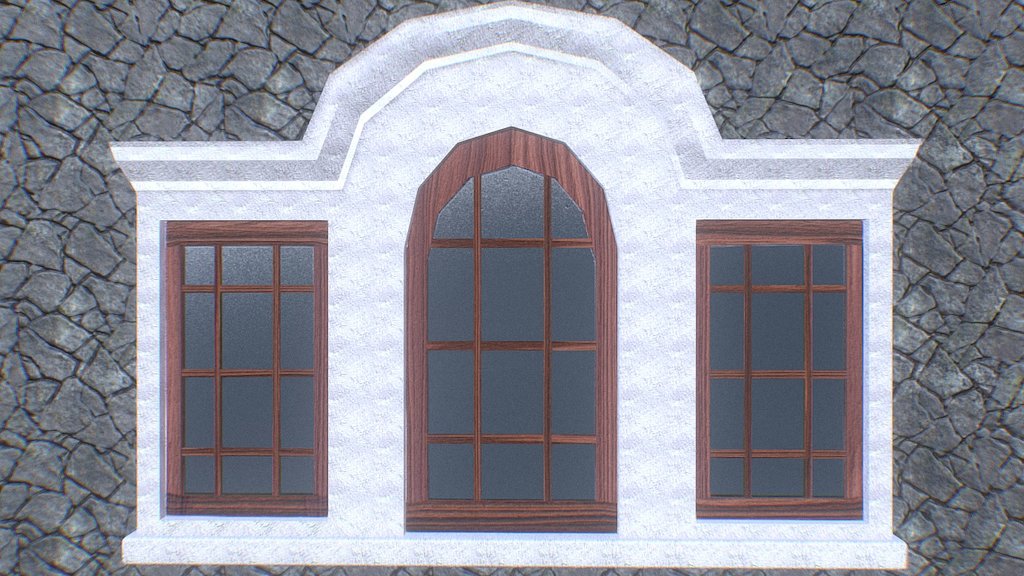 Ornate Window - 3D model by Zhollt (@Zholltmos) [62ef35c] - Sketchfab