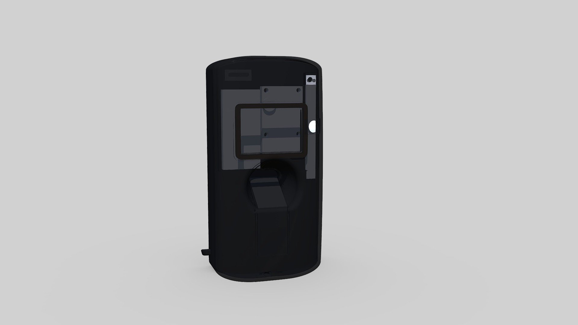 Security terminal with finger scanner - Download Free 3D model by ...