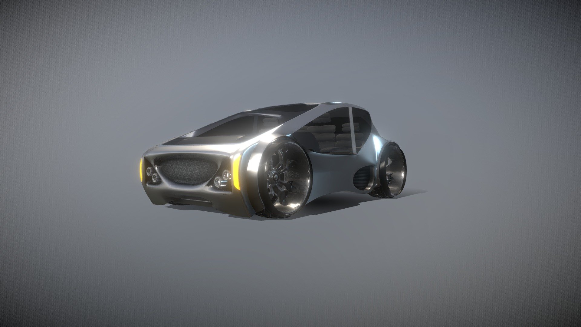 Futuristic Car Design - Download Free 3D model by VertaScan [62efee5 ...
