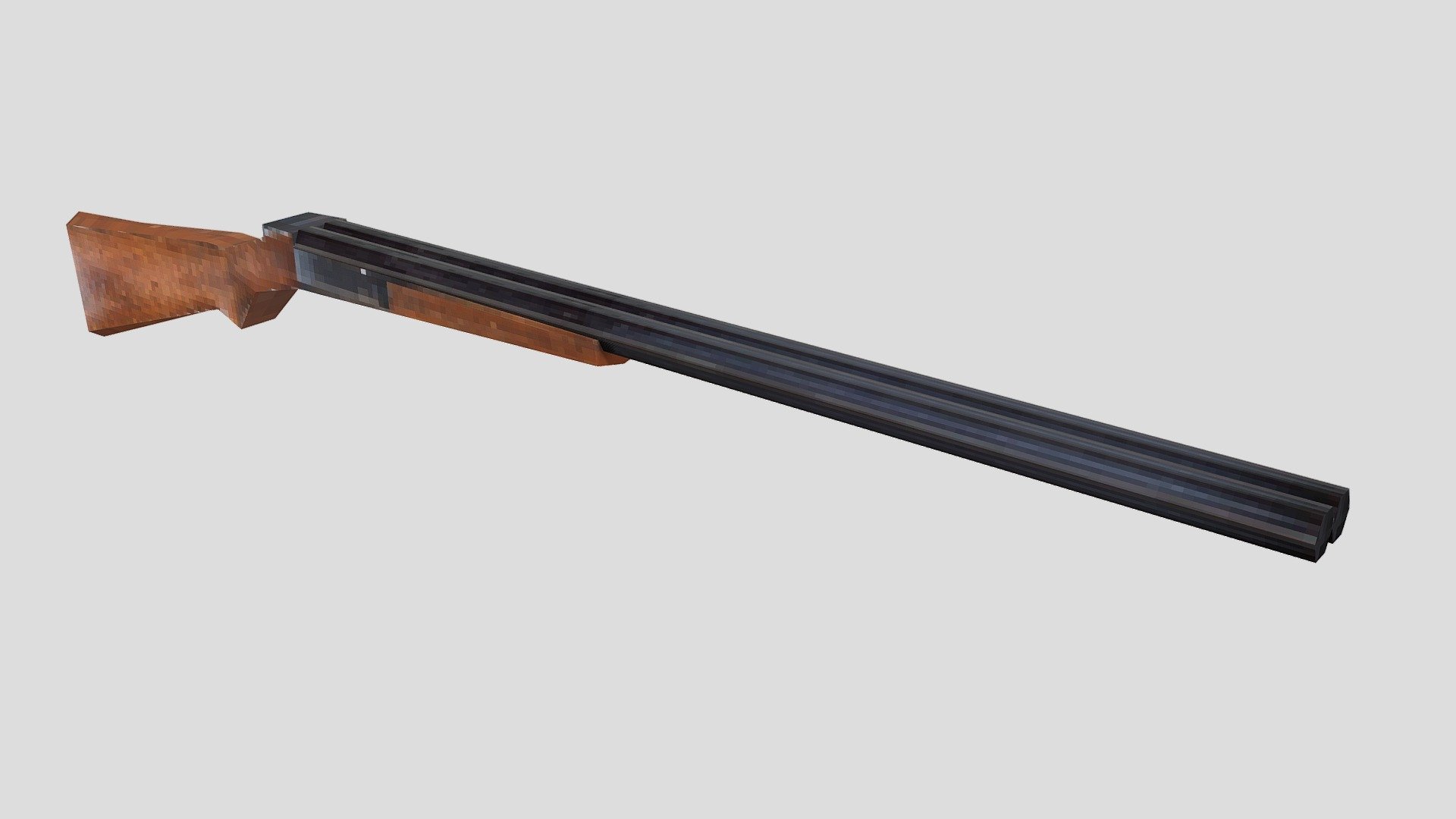 Winchester Double Barrel - PS1 Low Poly - Download Free 3D model by Wersaus33 [62f00fd] - Sketchfab