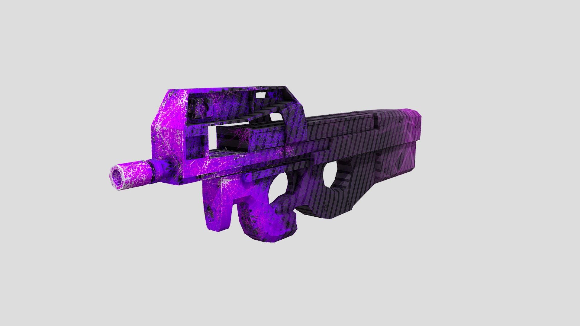 P90 - 3D model by Round Mouse (@round_mouse) [62f025c] - Sketchfab