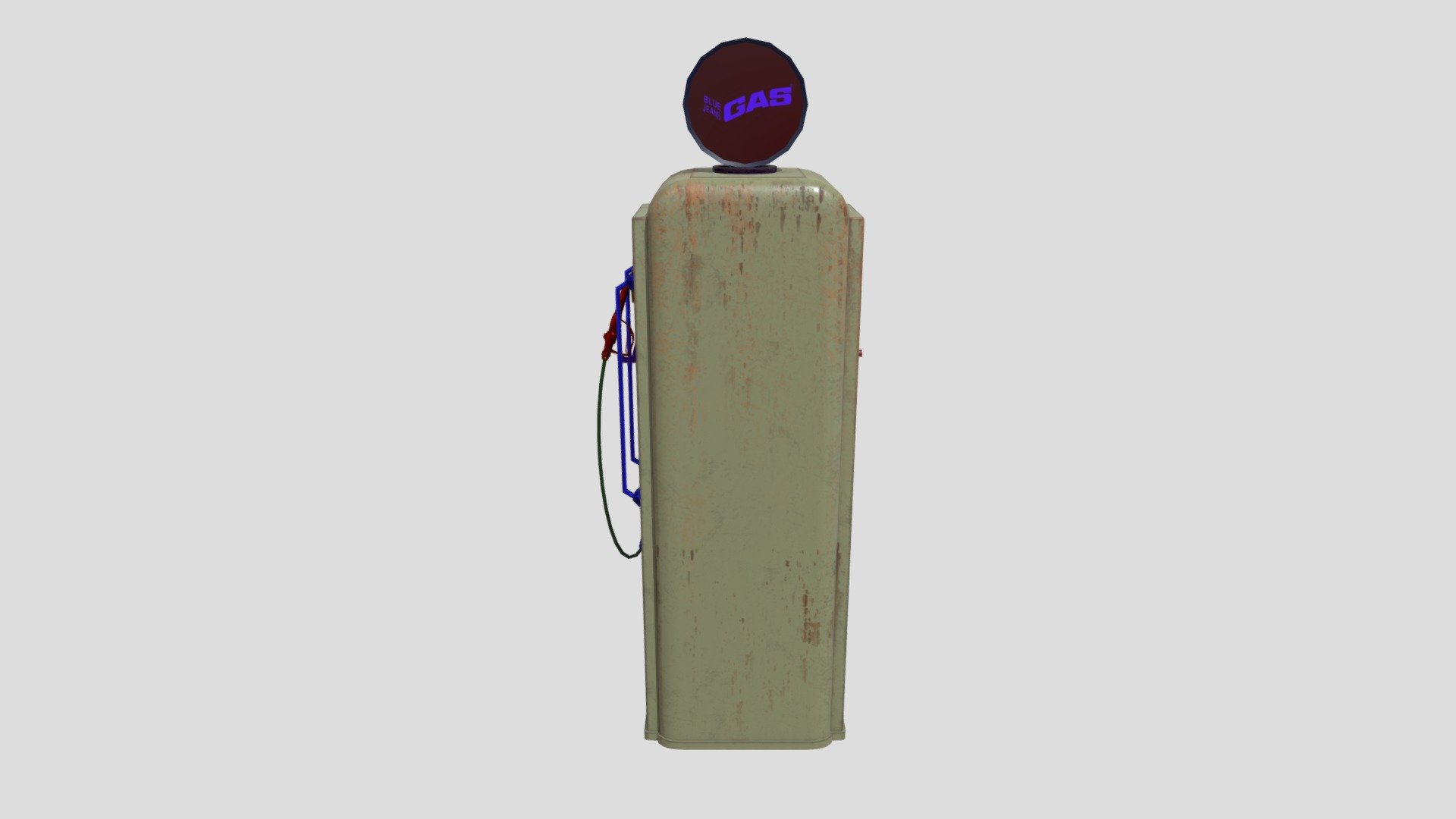 Low Poly Gas Pump - Download Free 3D model by paradoxical95 [62f091b ...