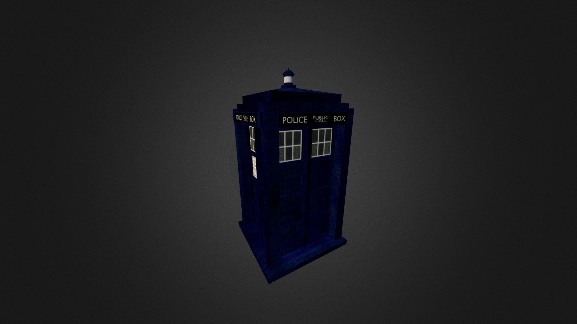 2010 TARDIS.blend - 3D model by Sonic Daniel (@piedat869) [62f0dcf ...
