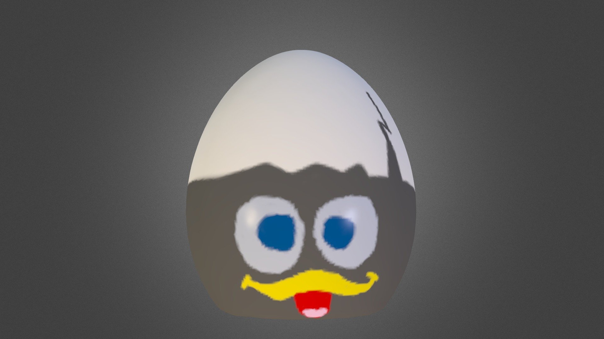 Calimero EasterEgg - 3D model by Maurice Svay (@mauricesvay) [62f13df ...