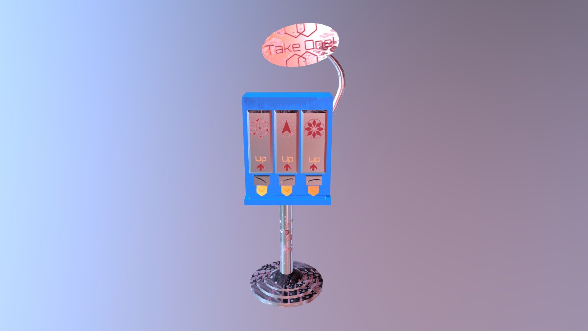 Dispenser - 3D model by Madelene (@Lynx98) [62f16a4] - Sketchfab