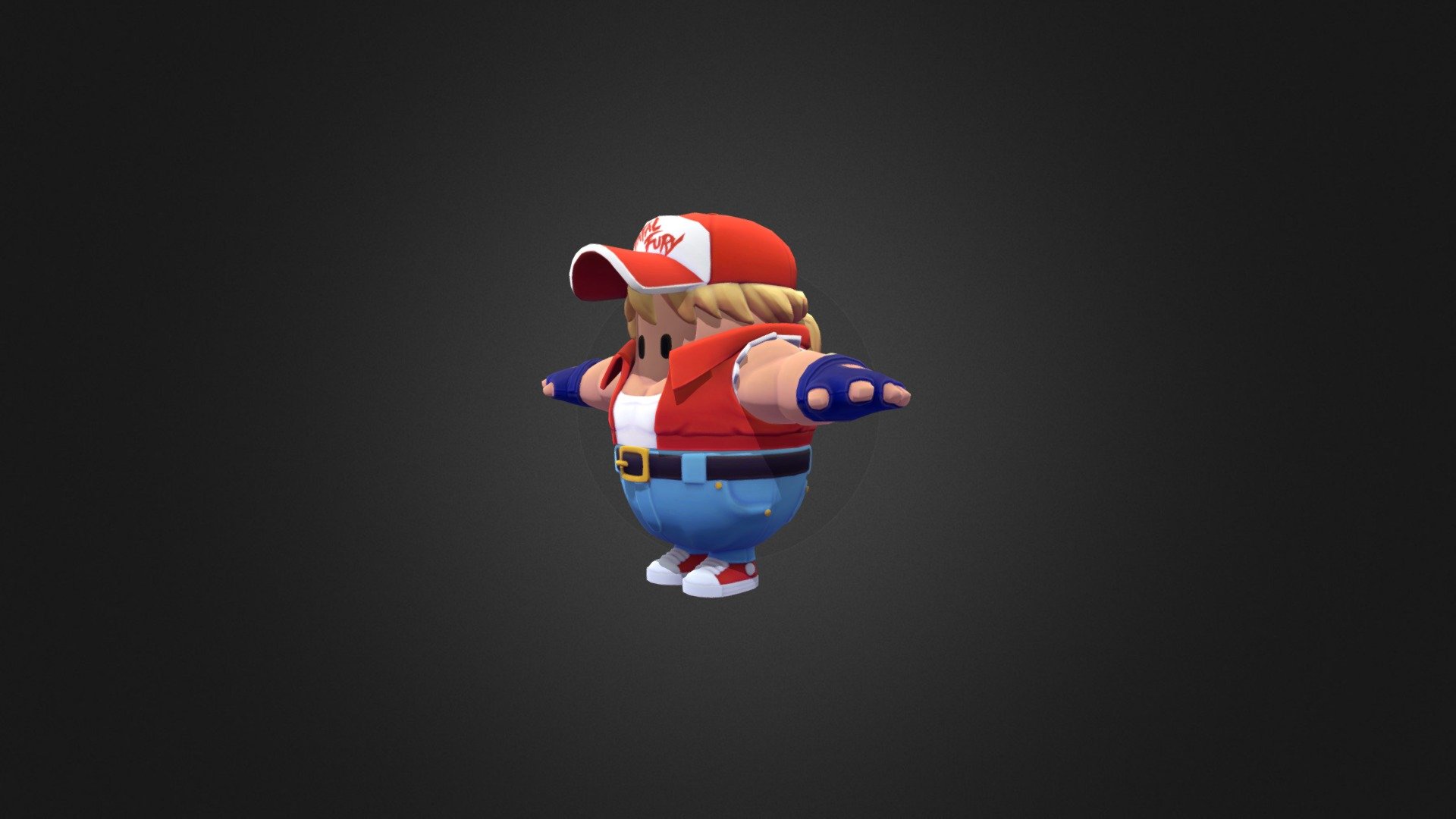 [Fall Guys] Terry Bogard skin - Download Free 3D model by Ricto ...