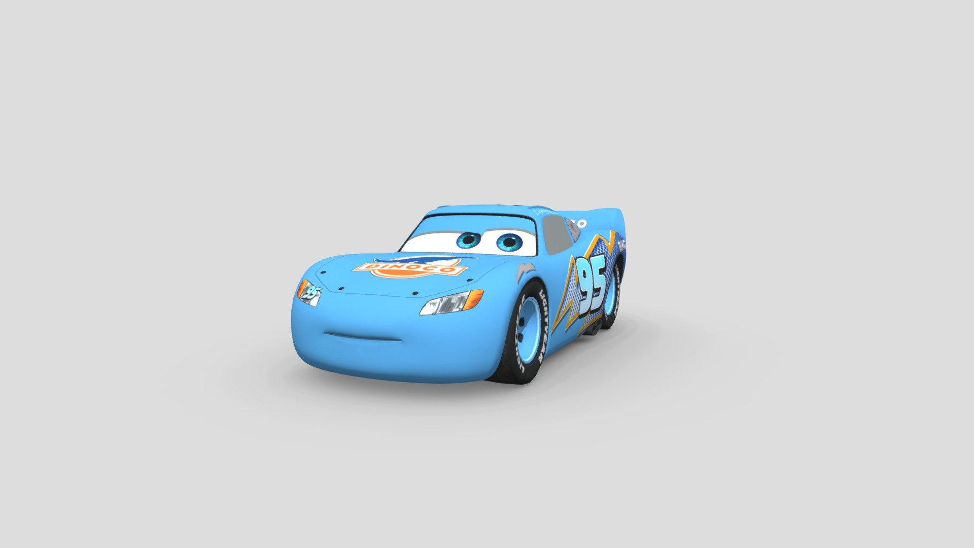 dinoco-relâmpago-mcqueen - 3D model by gaminglbr37 [62f2423] - Sketchfab