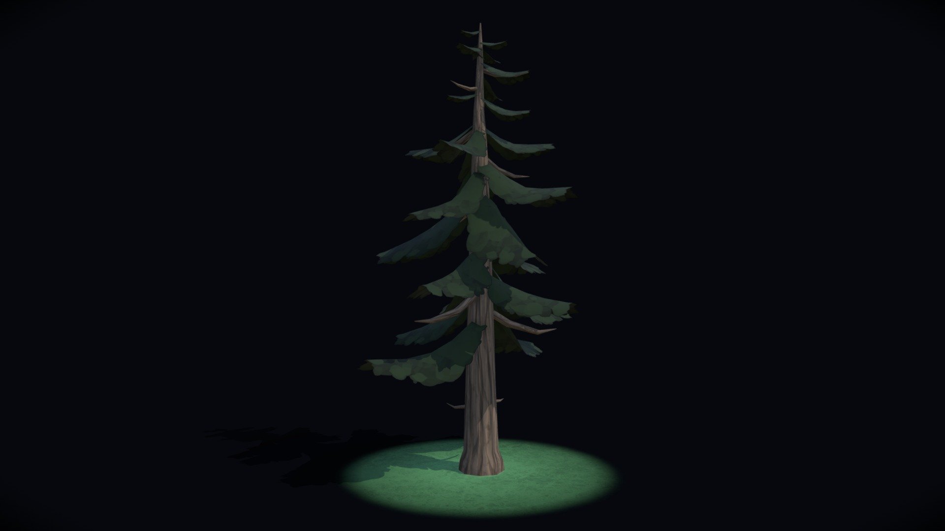 Stylized Pine Tree - 3D model by RosyLazenby [62f3397] - Sketchfab