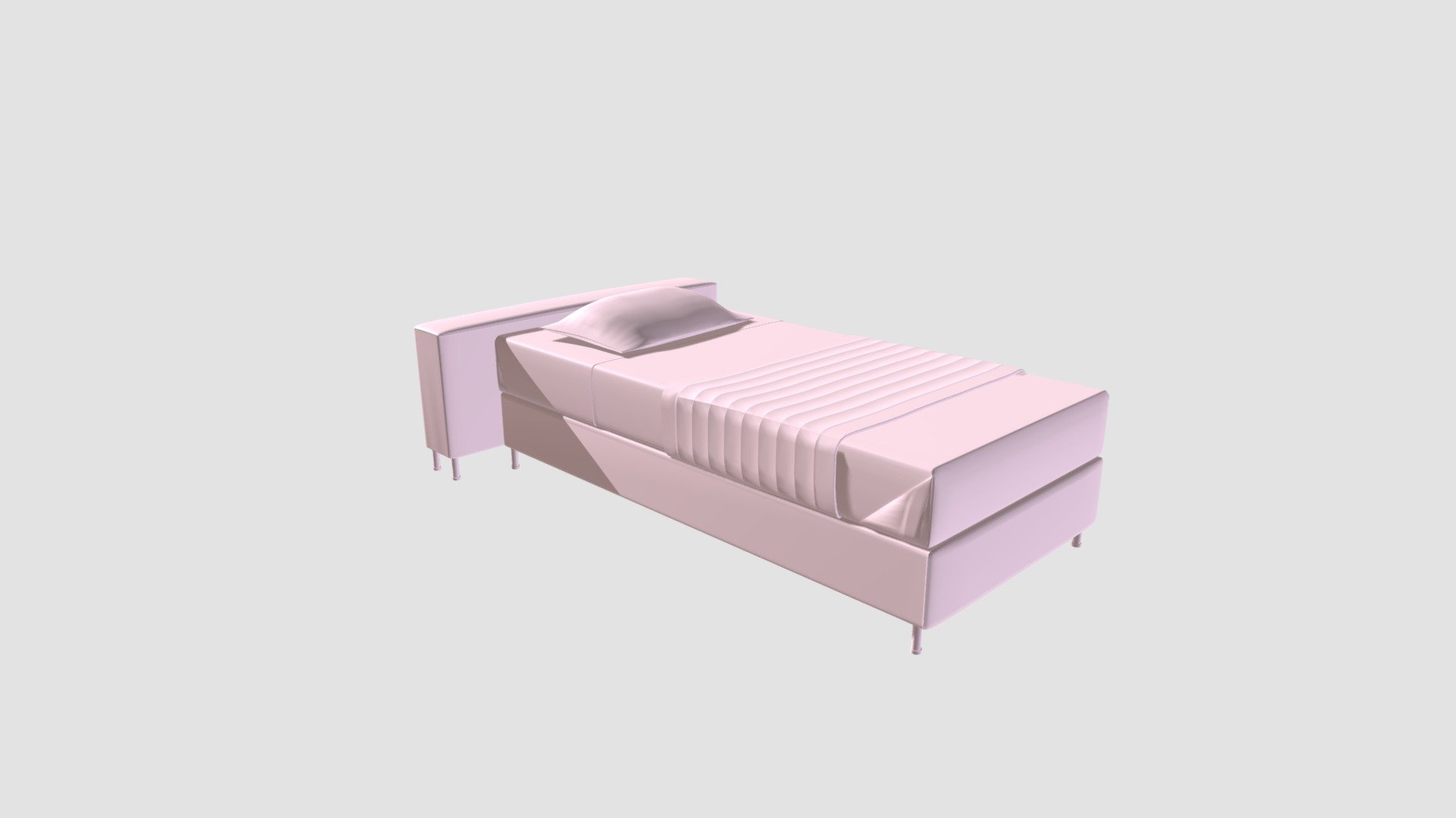 bed - Buy Royalty Free 3D model by Evermotion [62f40a8] - Sketchfab Store