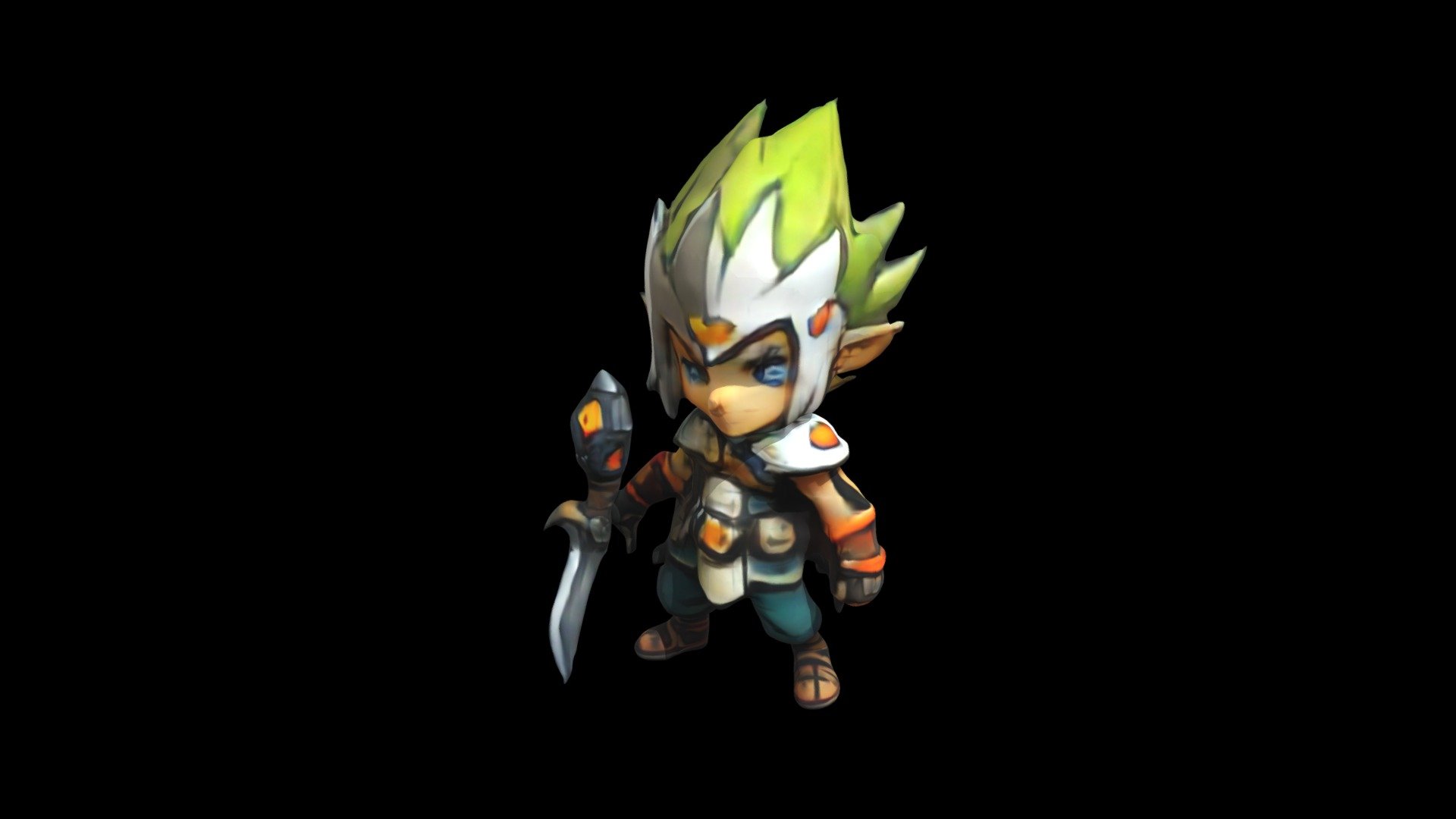The Cartoon Character of Link from The Legend of - Download Free 3D ...