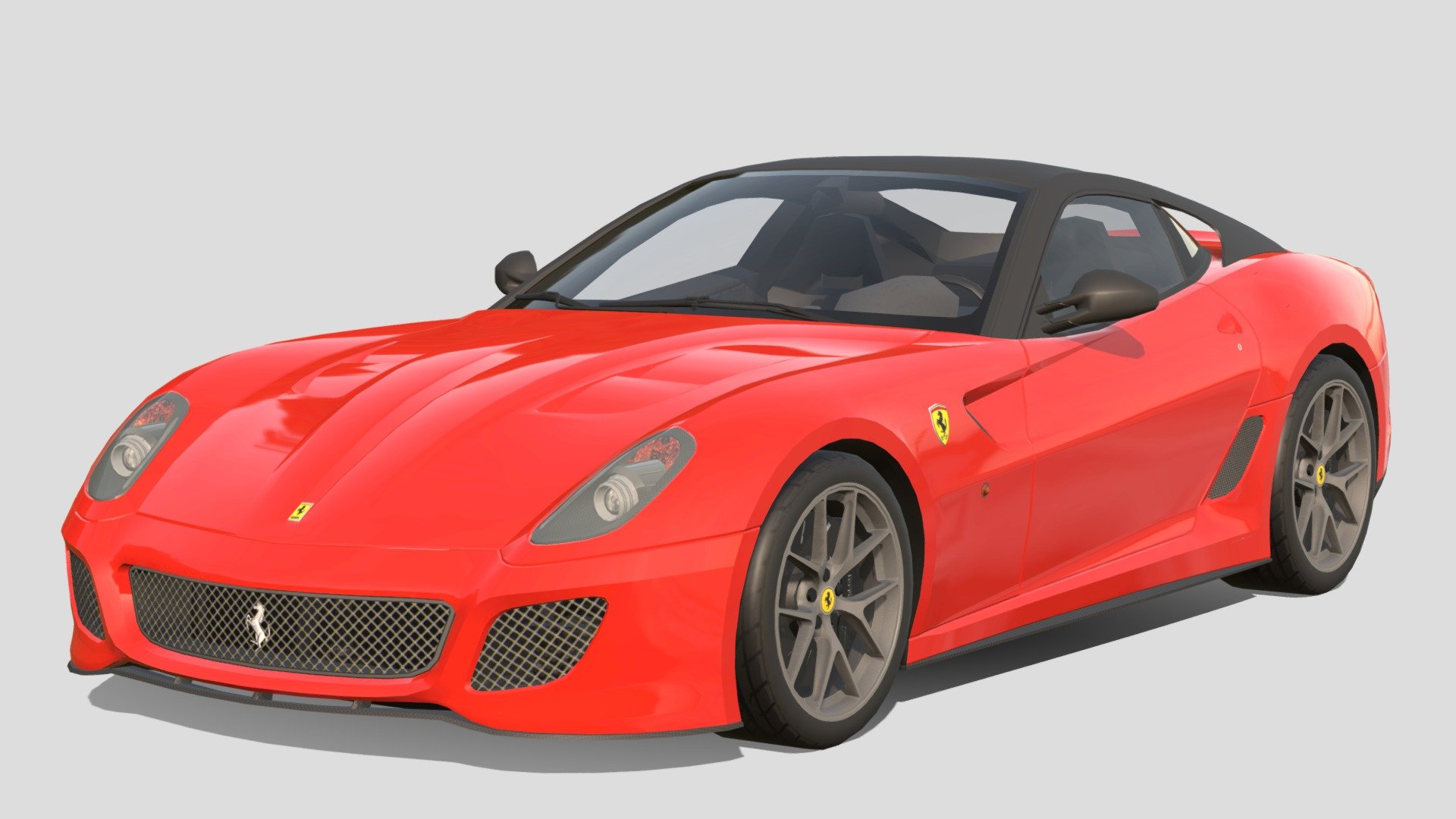 2010 Ferrari 599 GTO - Download Free 3D model by OUTPISTON [62f5135 ...