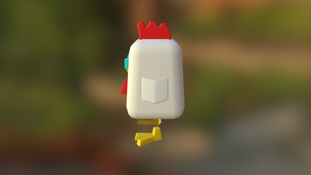 Chicken PrimeMakers Mascot - 3D model by RubenMateus [62f6d87] - Sketchfab