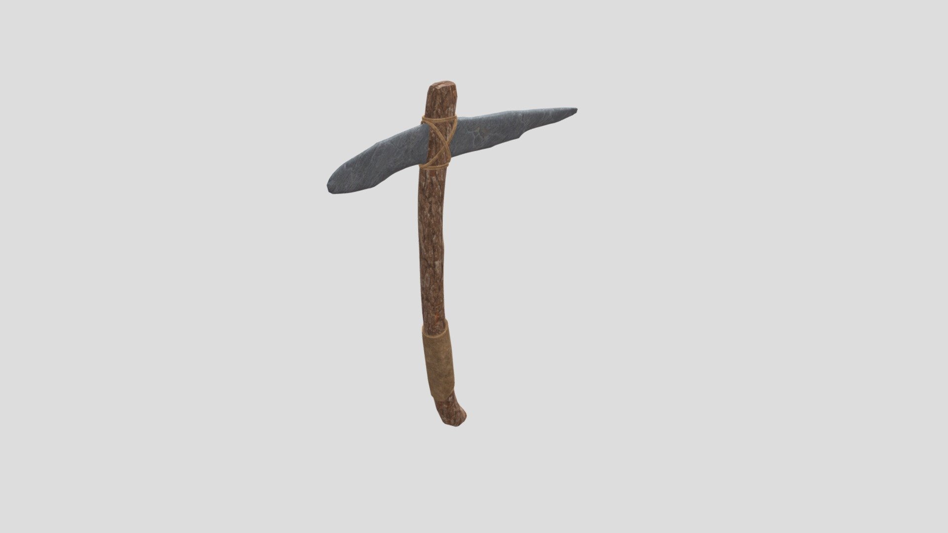 Stone Pickaxe - 3D model by KodaWowo [62f7daf] - Sketchfab