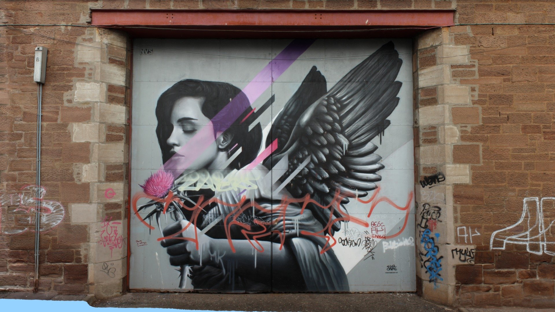 Graffiti Murals (Dundee, Douglas Street) - Download Free 3D model by ...