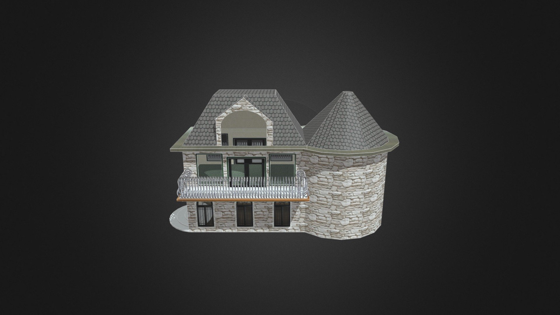 ENCHANTED COTTAGE 1 - Download Free 3D model by shirlanne [62f8380 ...