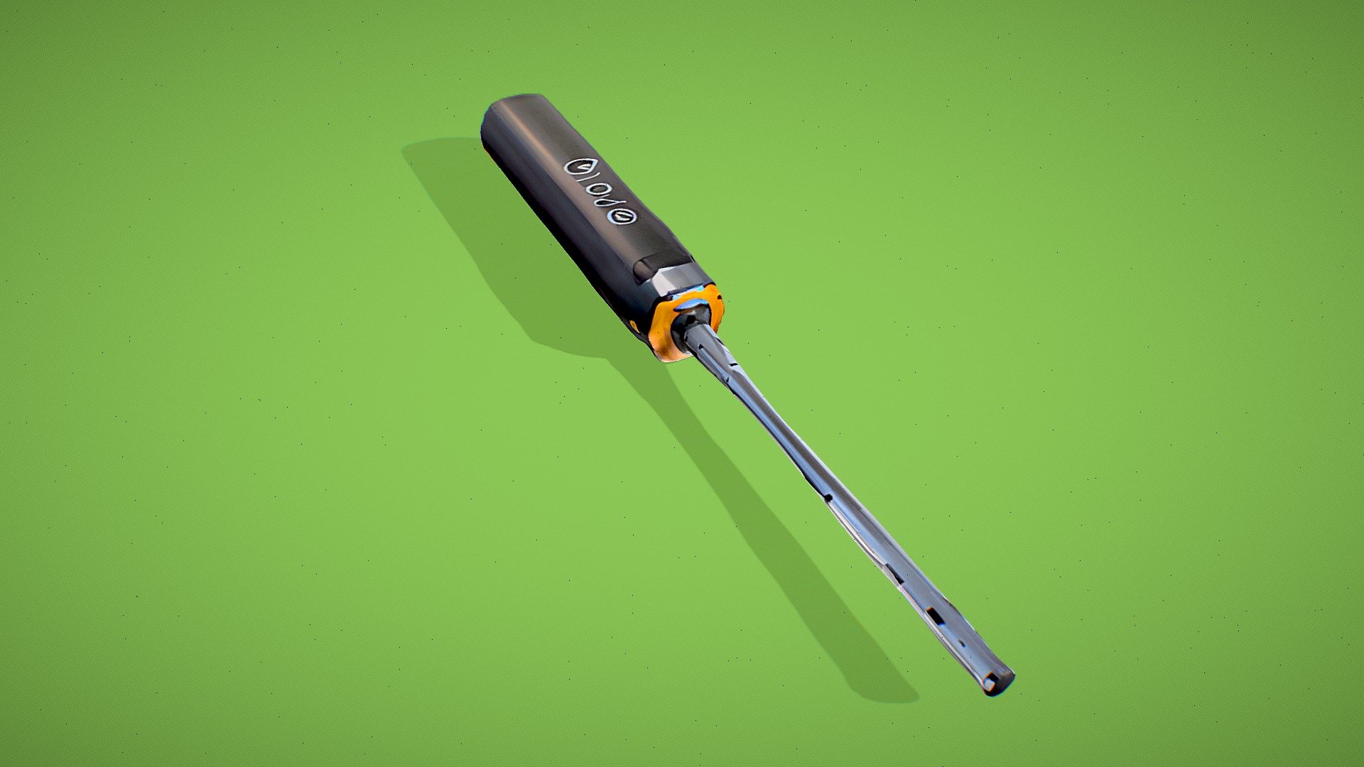 Modern rubberized screwdriver - Download Free 3D model by Verticle ...