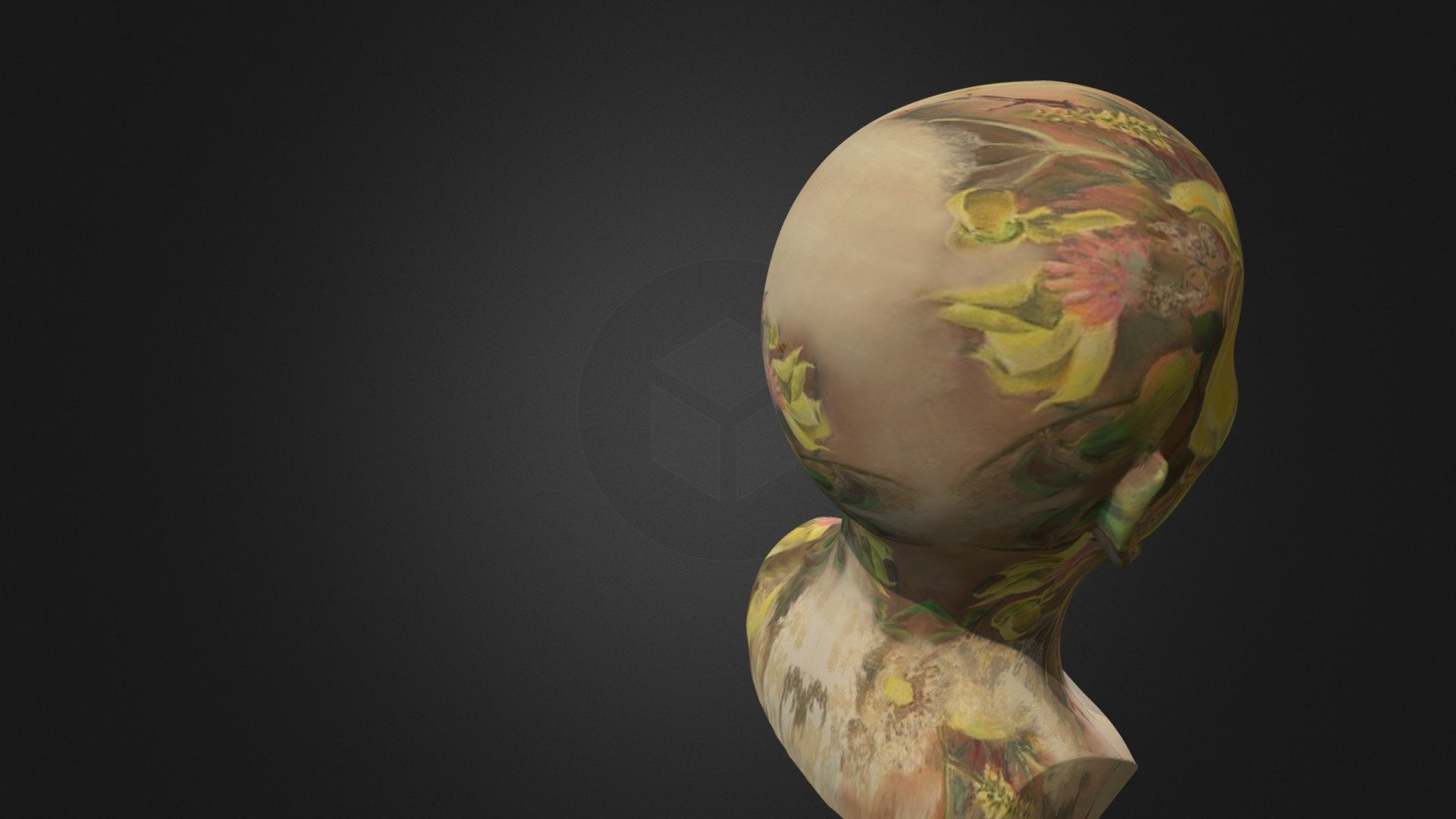 Self-portrait, "Life sees itself 15-03" - 3D model by helena_min ...