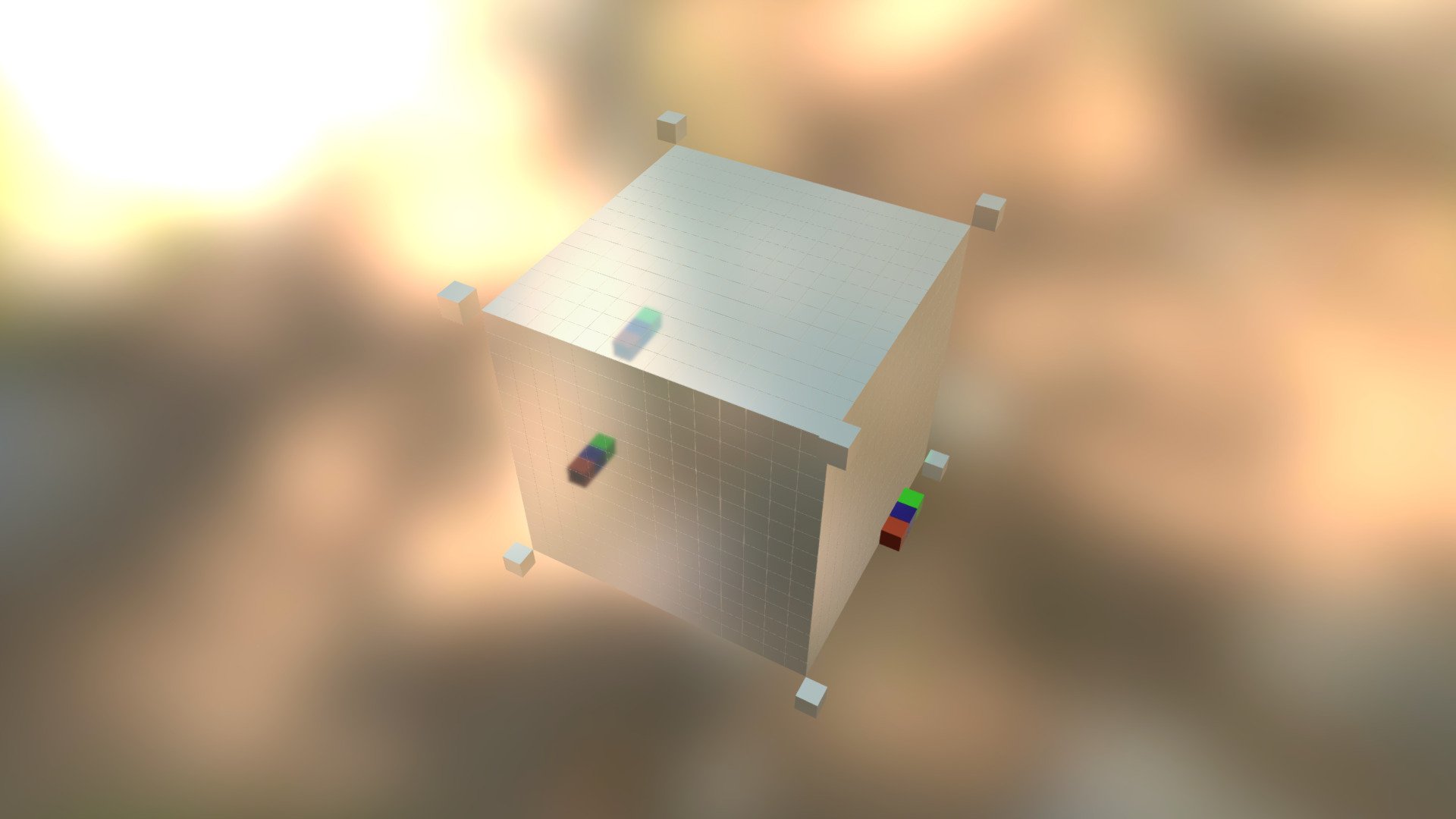 Ant's Cube Walk - Download Free 3D model by ayvlasov [62fba66] - Sketchfab