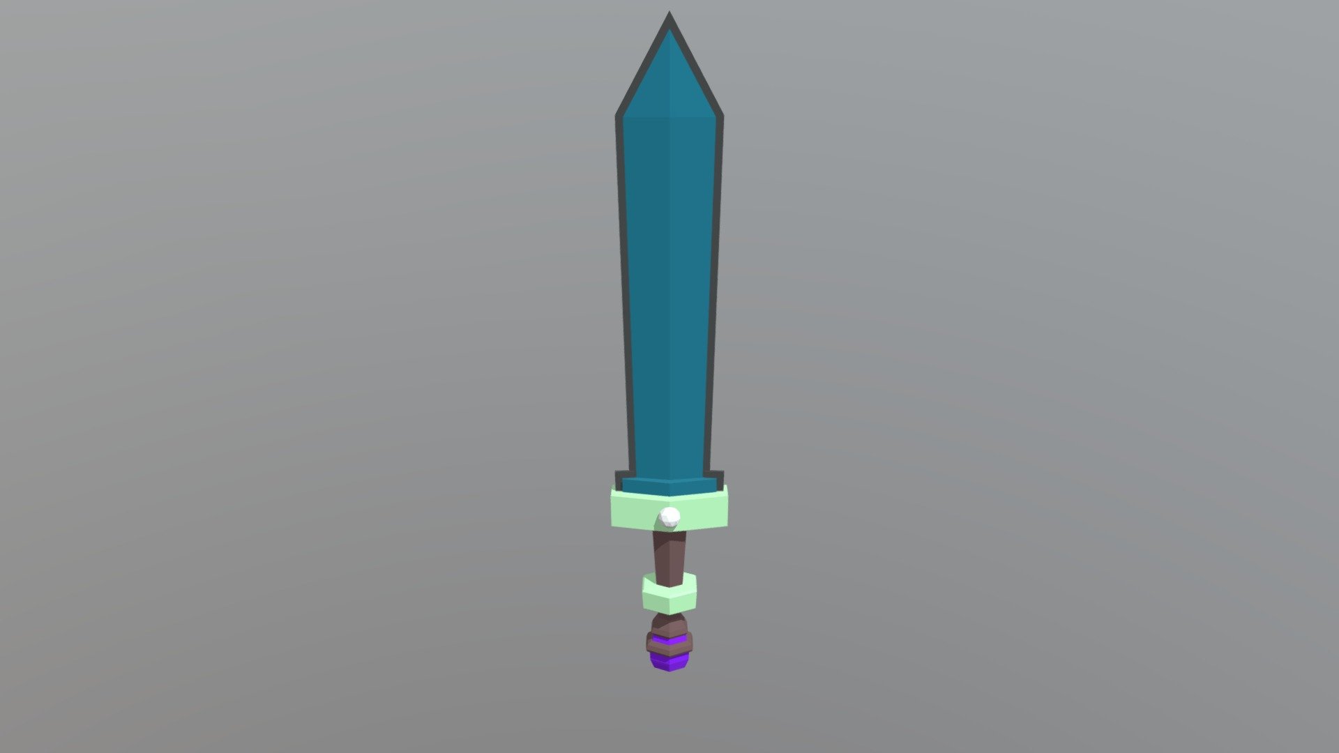 Low Poly Sword - Download Free 3D model by Anastacious (@anastaciousneo ...