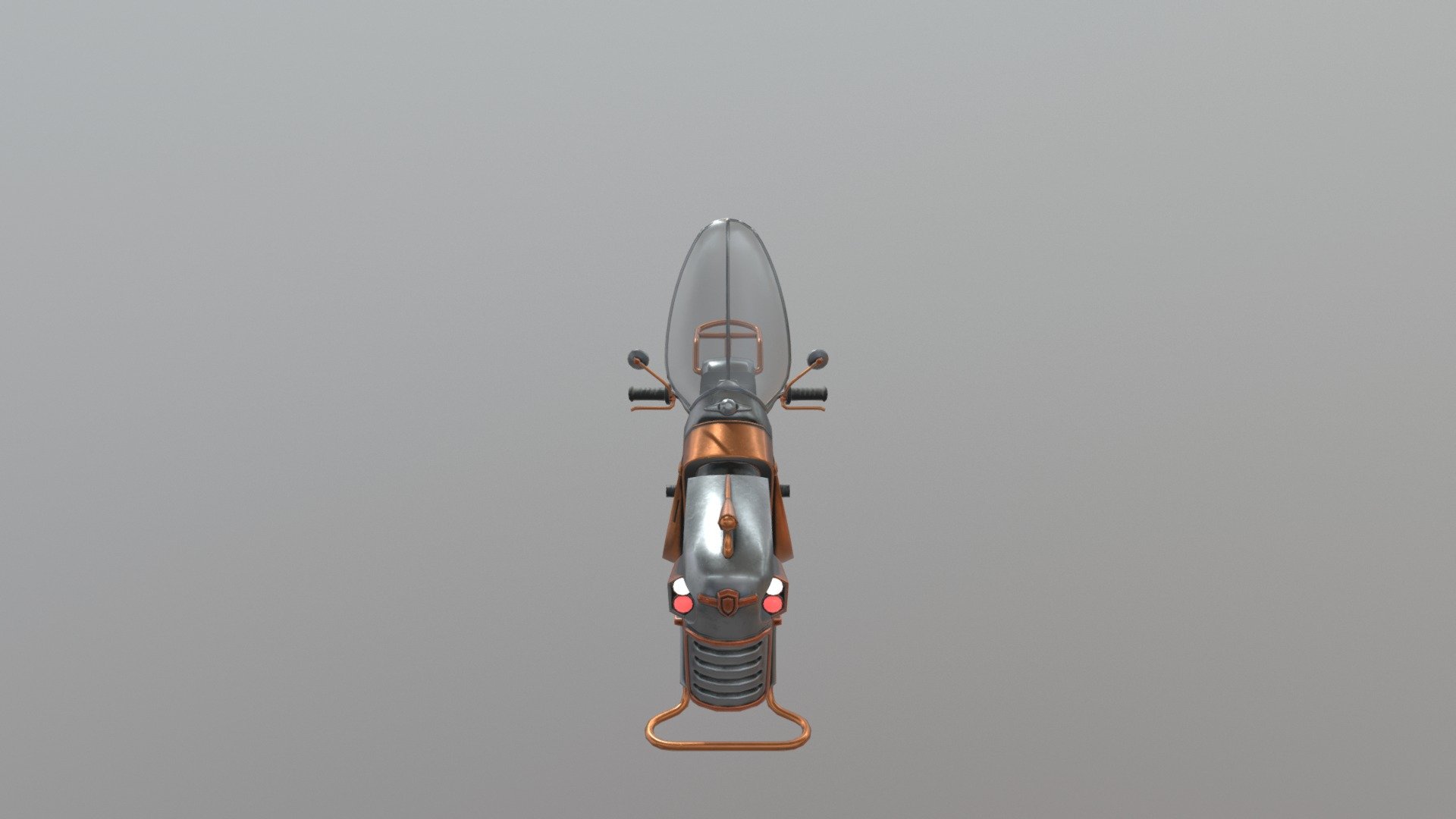 Diesel Punk Hover Bike - 3D model by Jacob4Wiles [62fdc61] - Sketchfab