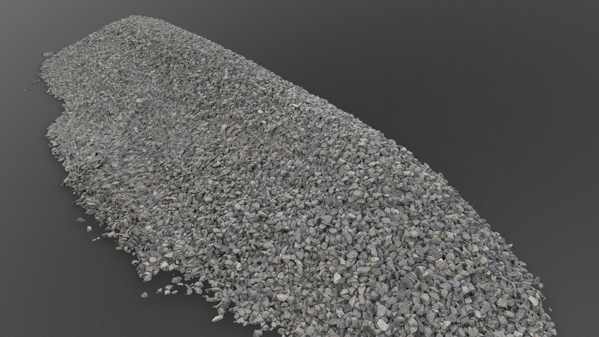 Long paving gravel pile - Buy Royalty Free 3D model by matousekfoto [62fe44f] - Sketchfab Store