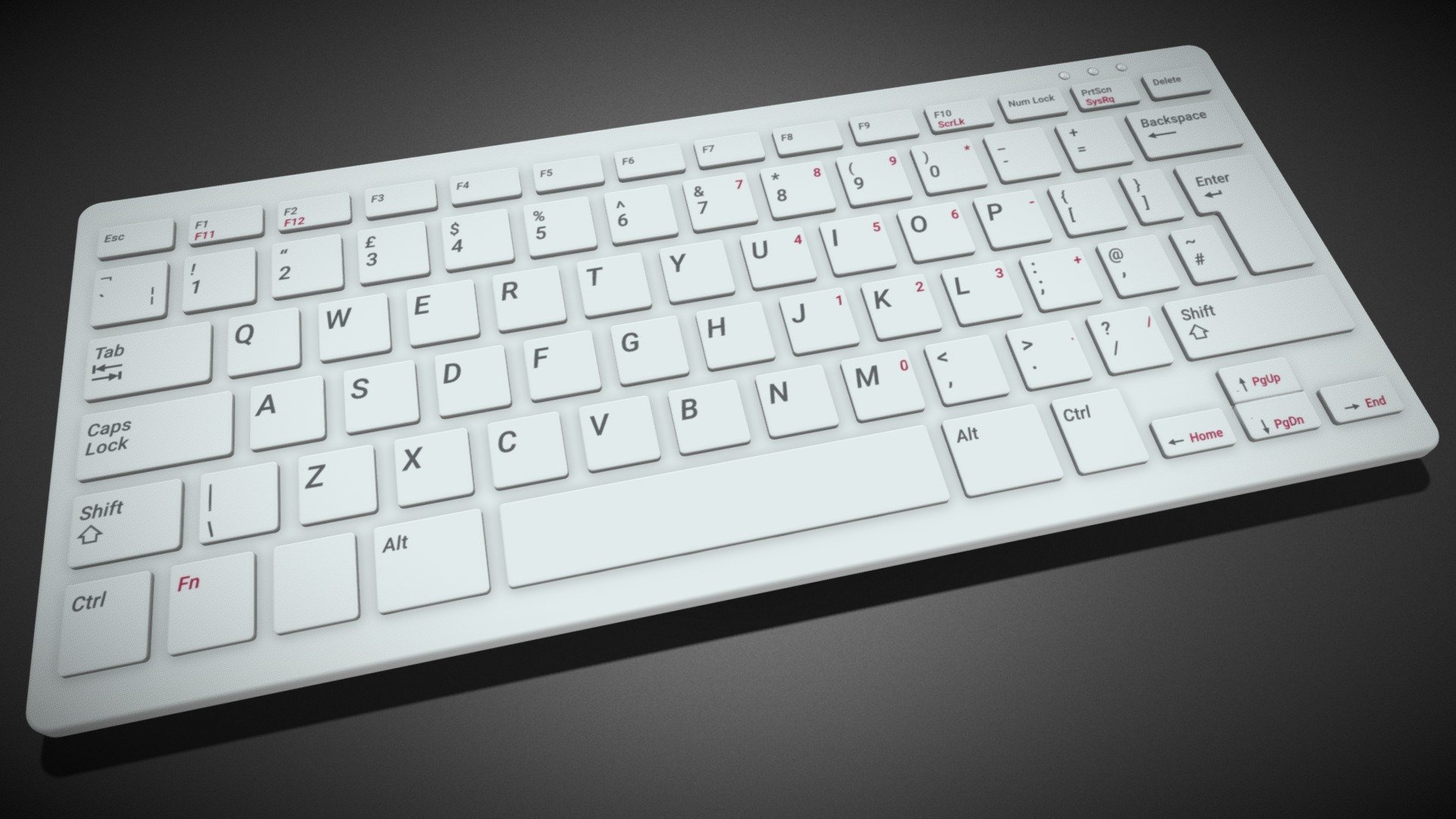 [Commission] RPI 400 Keyboard - Download Free 3D model by smokefumus ...