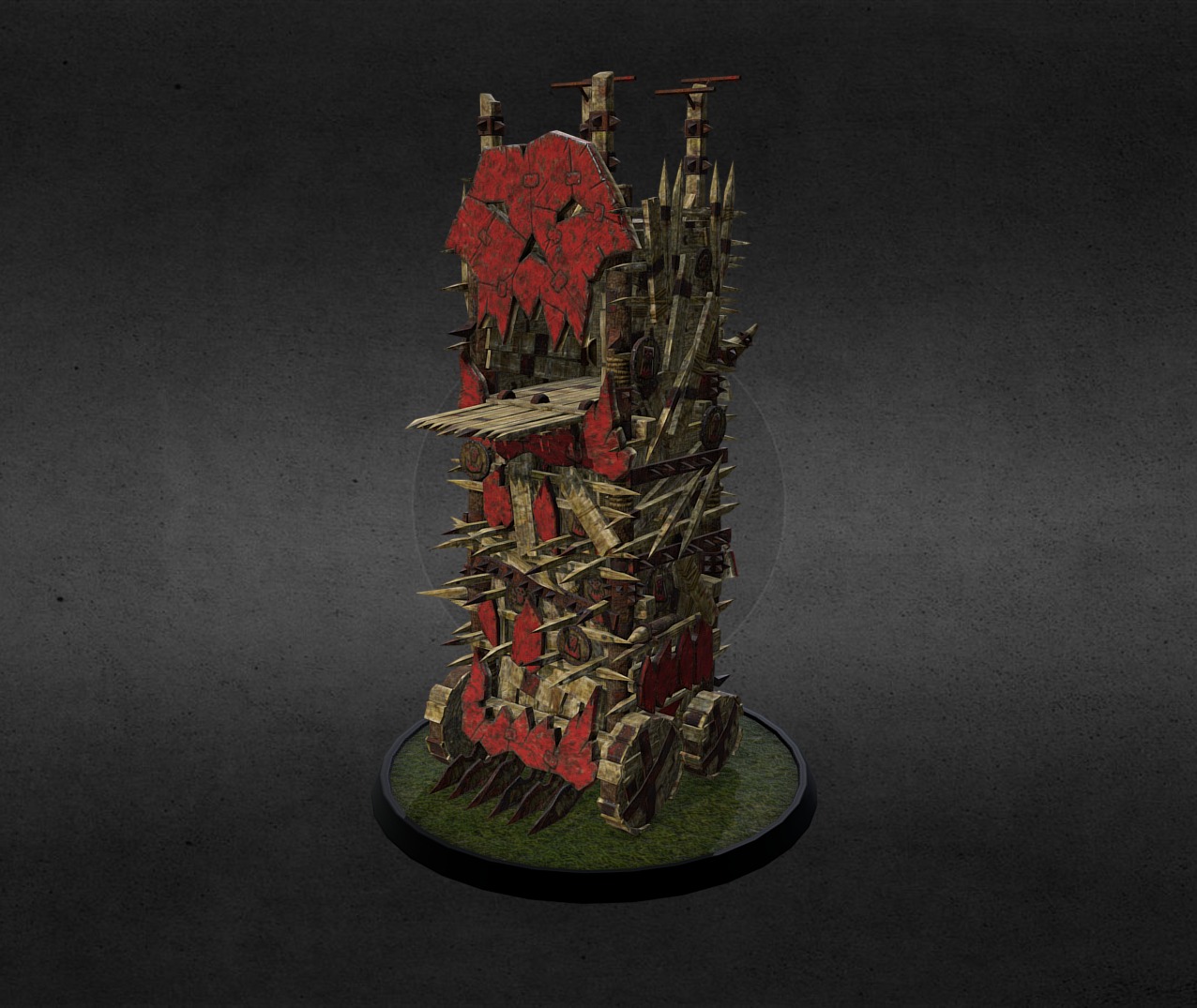 Greenskin Siege Tower - 3D model by Andrew Phelan (@korphaeron99 ...