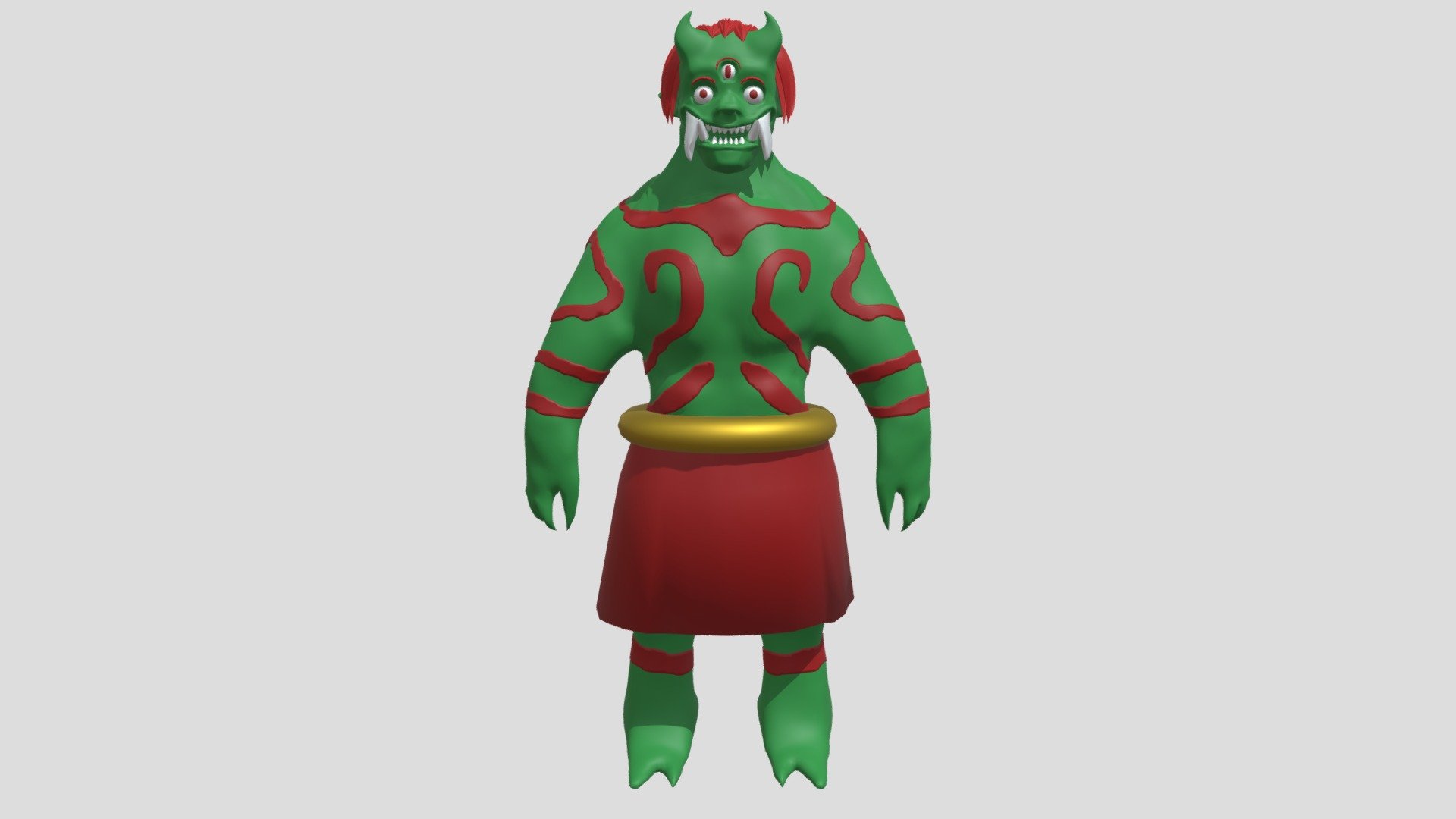 Joseph Marvin Gunawan - Buto Ijo - 3D Sculpting - Download Free 3D ...