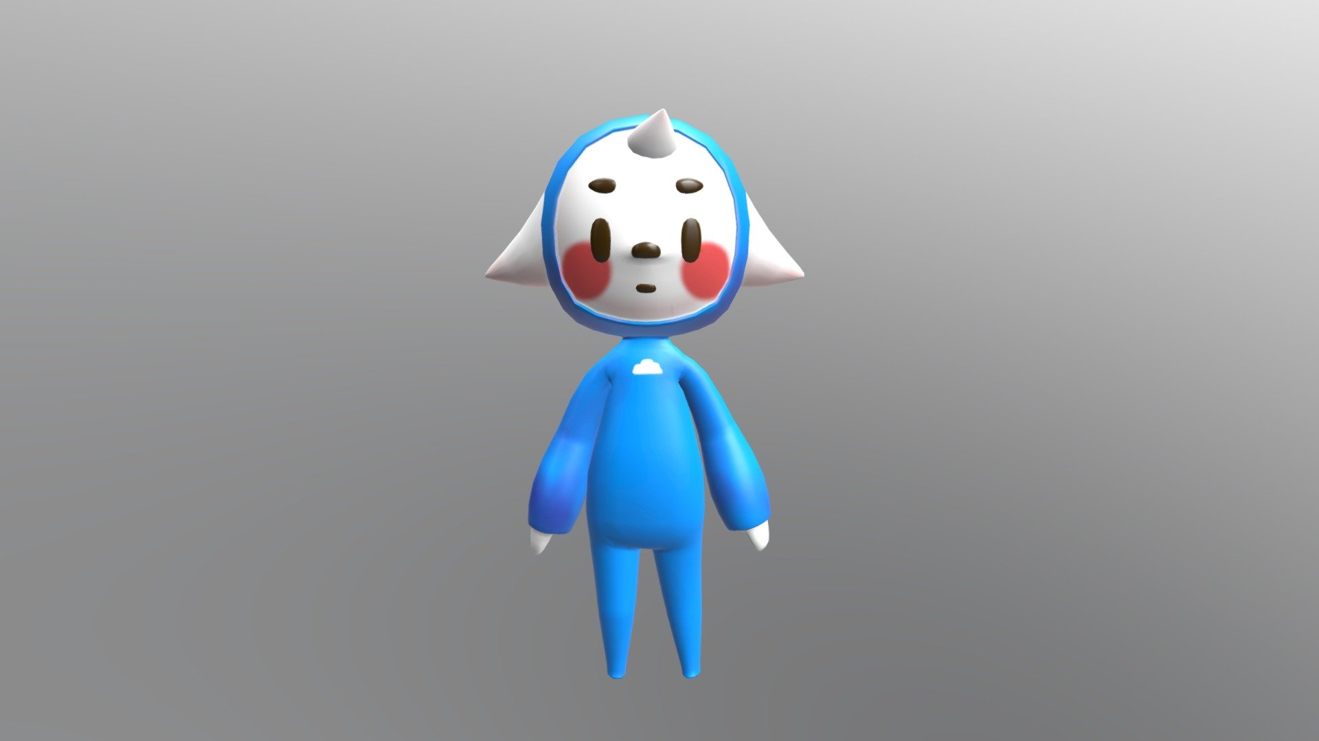 Fluffy-Boy - 3D model by potaespc [6301e28] - Sketchfab