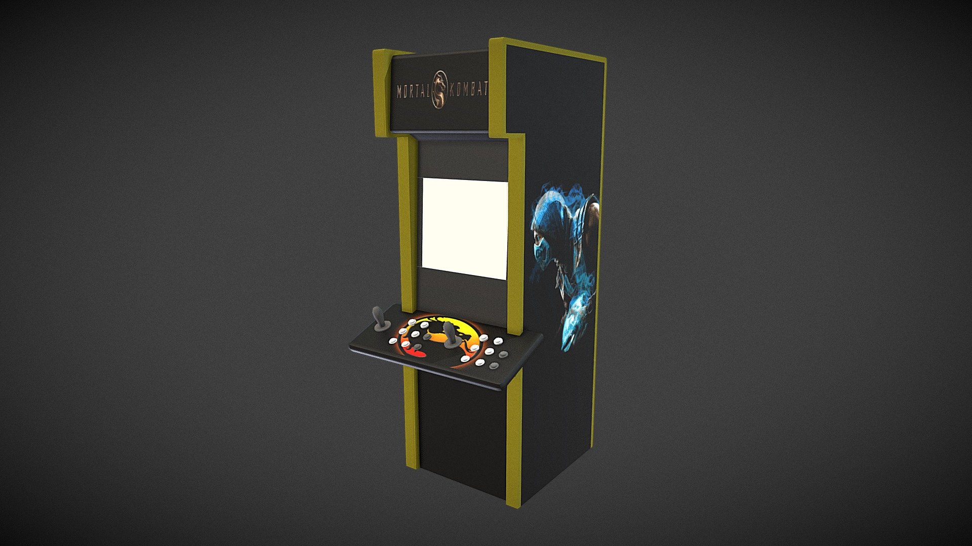 Arcade - 3D model by Rafael_Cama [6301e77] - Sketchfab