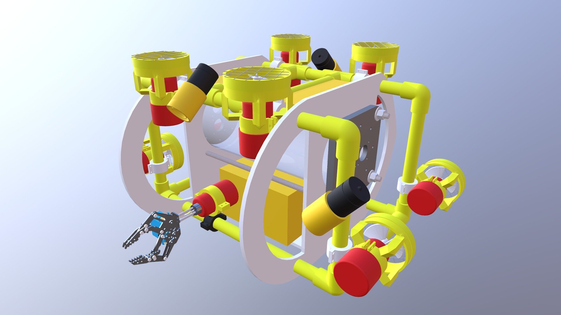 AscendTech 2017 ROV - 3D model by alitsai6 [6301f13] - Sketchfab