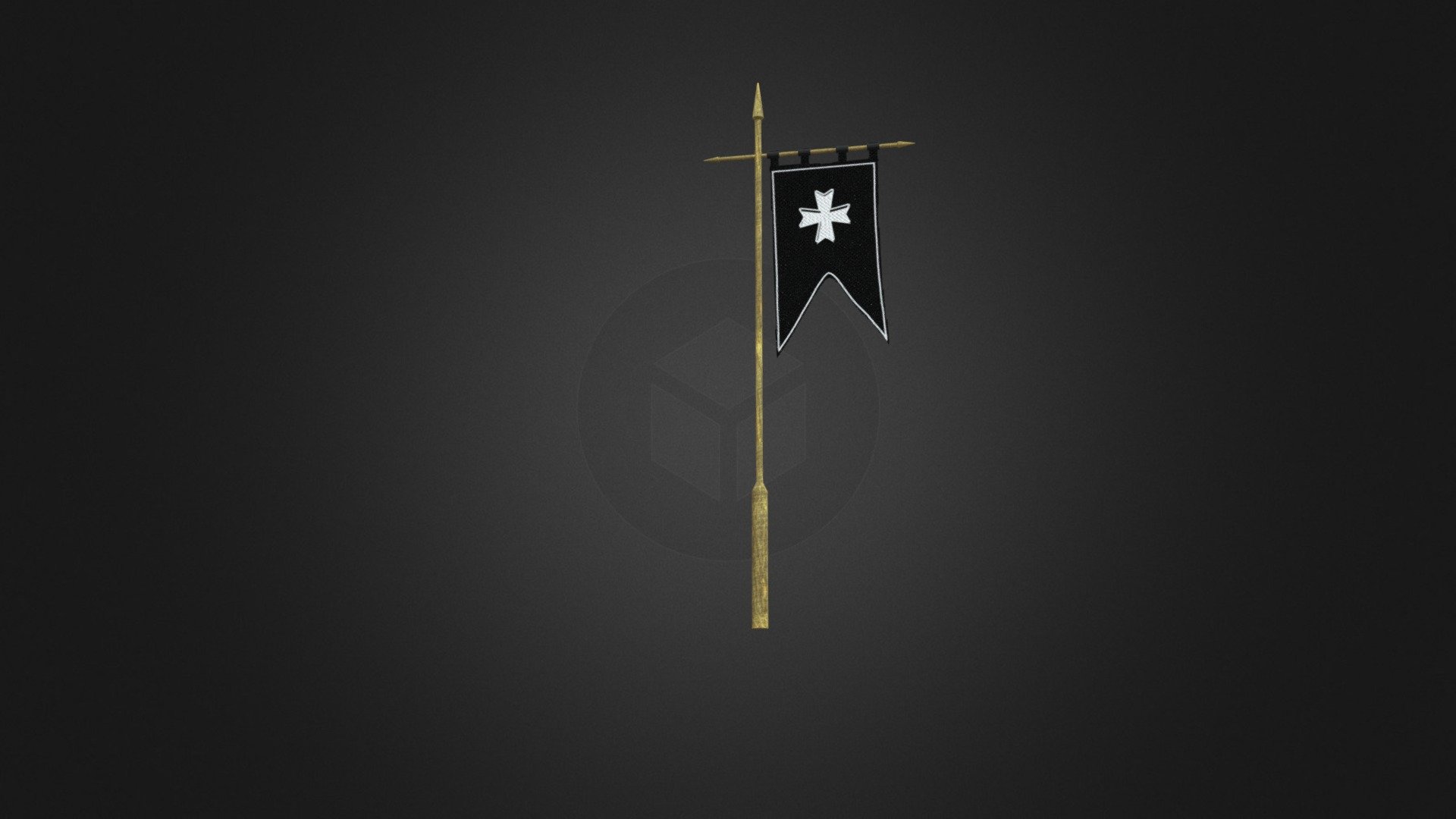 Animated Medieval Hospitaller Flag - 3D model by ihs [6302260] - Sketchfab
