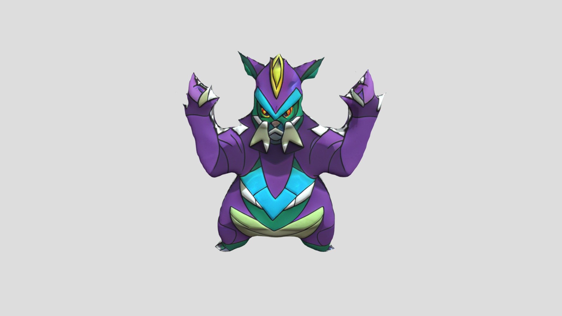 Pokemon Goal 801 - Download Free 3D model by klrxyz [63042ed] - Sketchfab