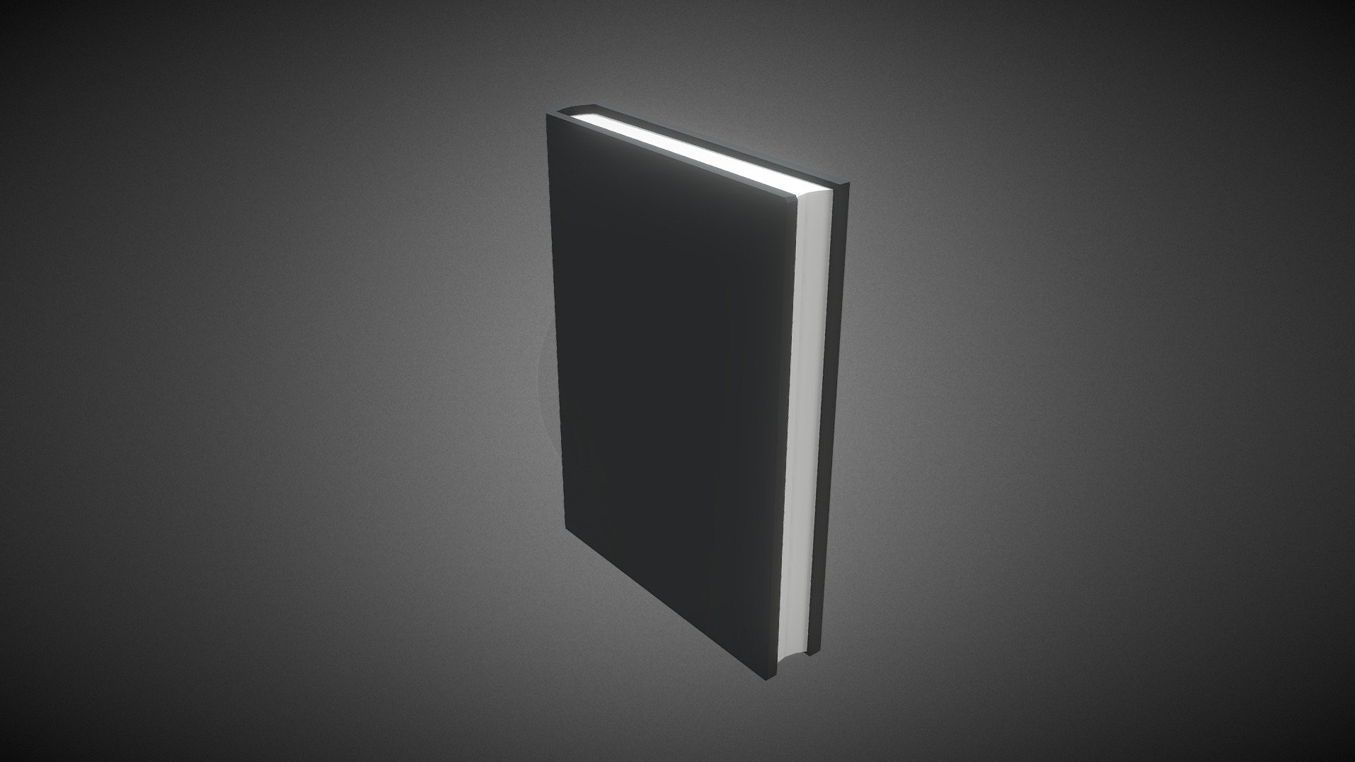 Simple 3D Black Book - Download Free 3D model by LukeModels75 (@lucss ...