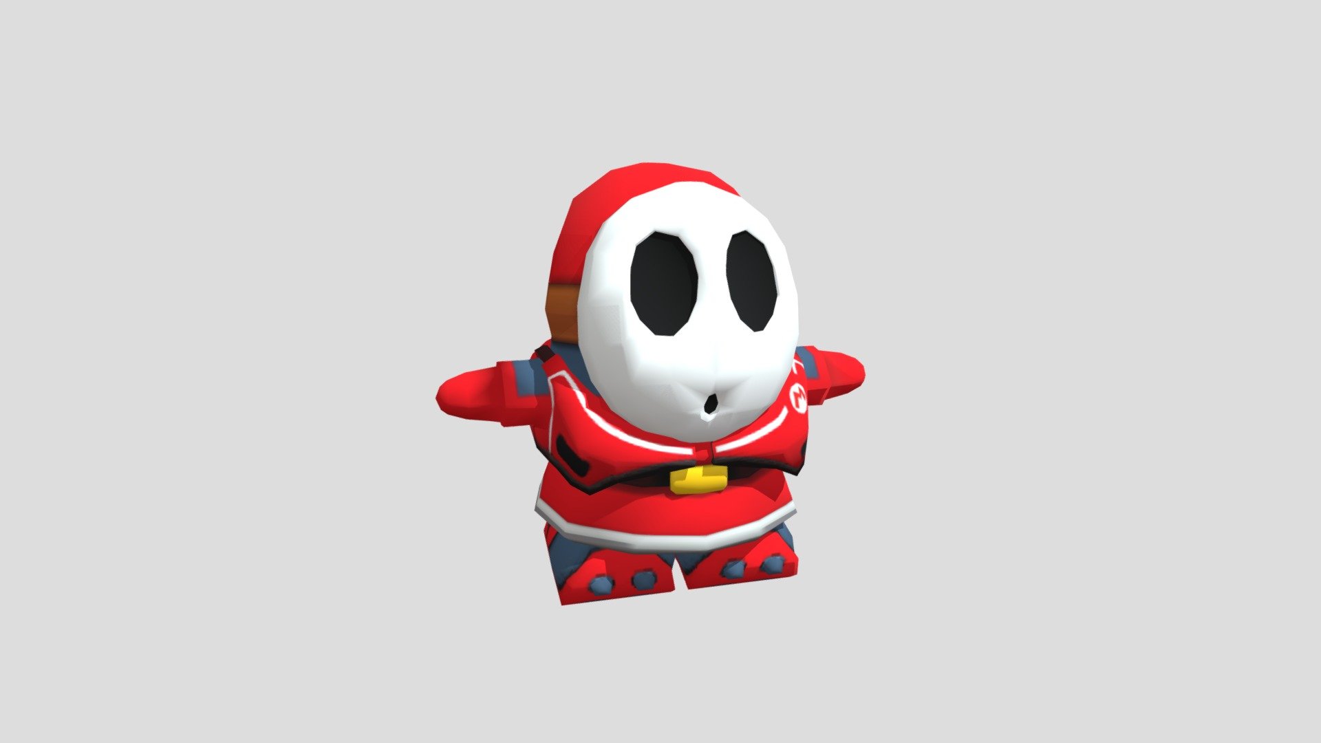 Shyguy - Download Free 3D model by tirrellclark.75 [630506f] - Sketchfab