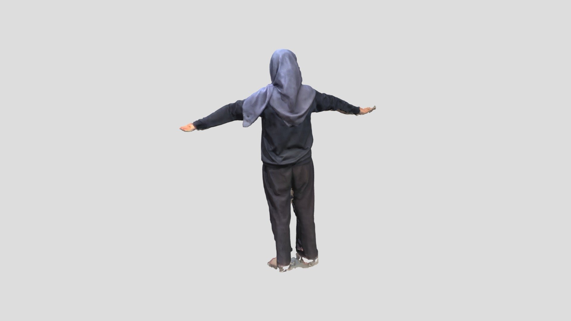 T pose - Download Free 3D model by Jumiratul Hasanah (@Jumiratul ...